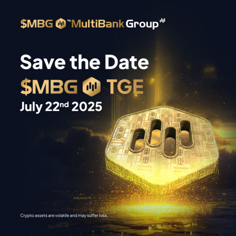 MultiBank Group Confirms $MBG Token TGE Set for July 22, 2025