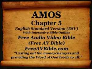 Bible Book 30. Amos Complete 1-9, English Standard Version (ESV) Read Along Bible